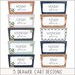 Rolling Cart Editable Labels | Cart Labels for Modern Boho Classroom ...