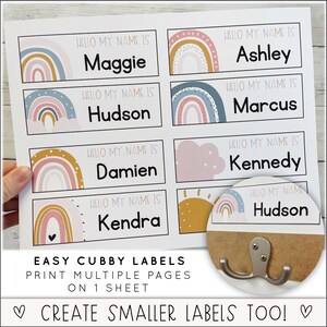 Classroom Desk Tags | Editable Student Name Tags | Alphabet Desk Tags ...