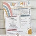 Classroom Newsletters | Boho Rainbow Classroom Decor | Editable ...