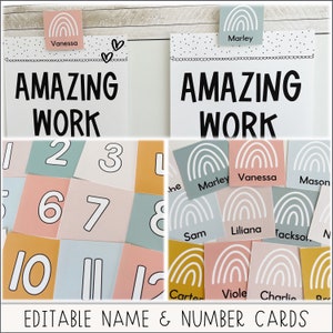 Amazing Work Coming Soon Bulletin Board | Back to School Bulletin Board ...