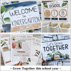 Modern Boho Classroom Decor Bundle | Editable Classroom Decor Bundle ...