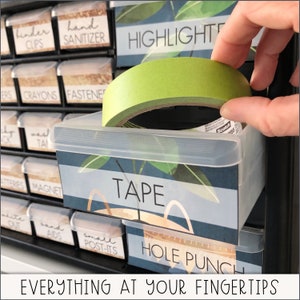 Teacher Toolbox Labels | Editable Teacher Toolbox Labels for Boho ...