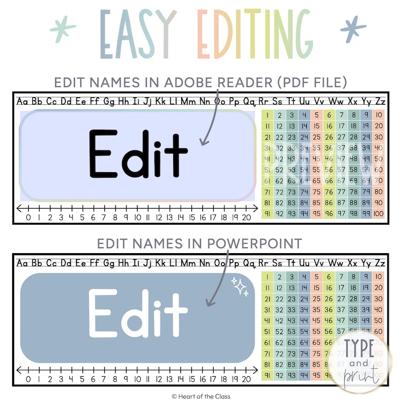 Student Desk Name Tags Editable Labels | Desk Name Plates With Alphabet ...