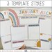 Classroom Newsletters | Boho Rainbow Classroom Decor | Editable ...