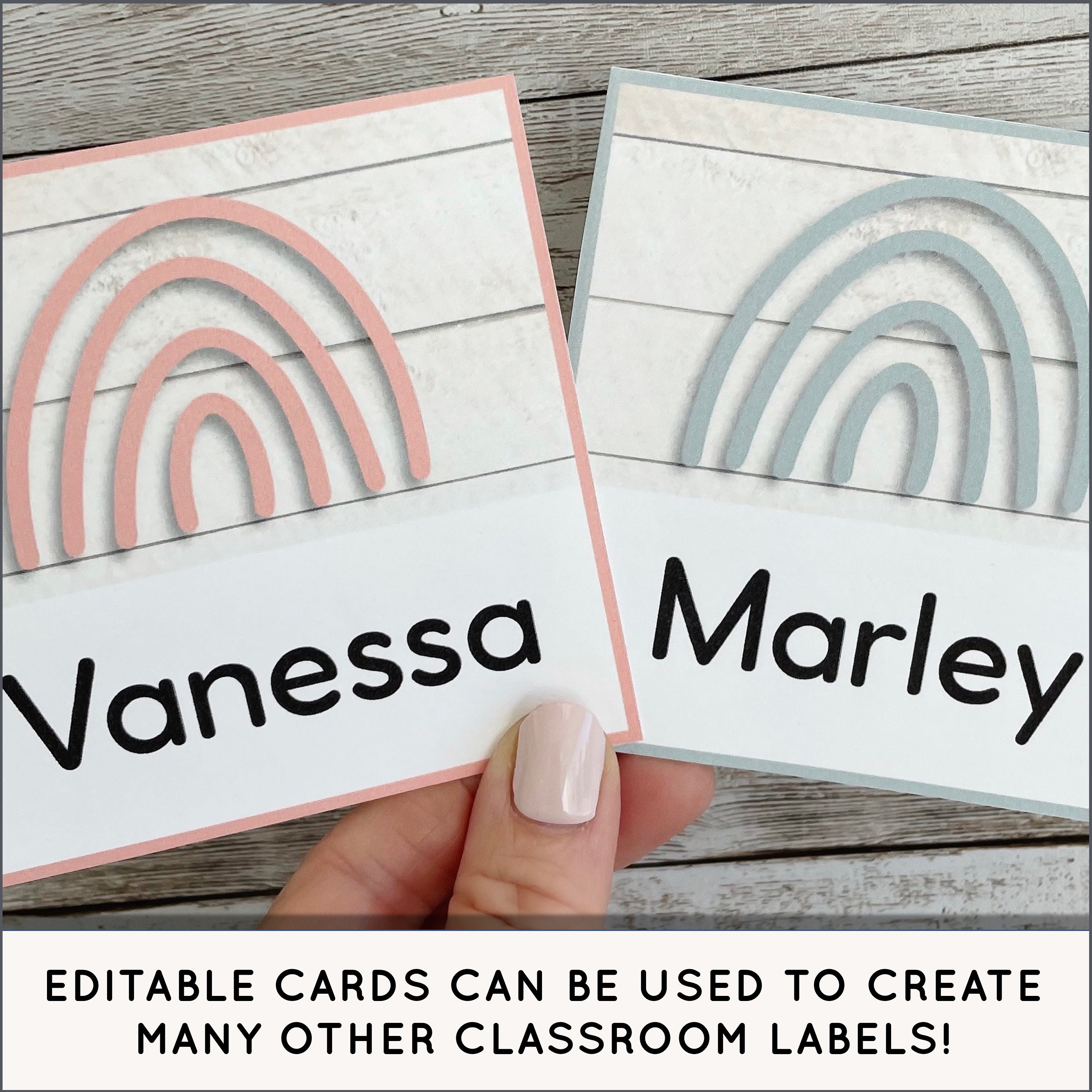 Affirmation Station Boho Rainbow Classroom Decor - Etsy