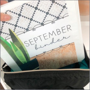 Binder Covers and Spines | Boho Plants Classroom Decor | Editable ...