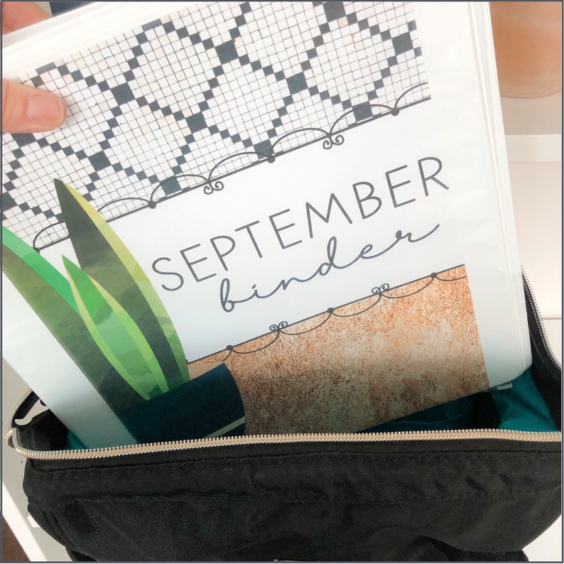 Binder Covers and Spines Boho Plants Classroom Decor - Etsy