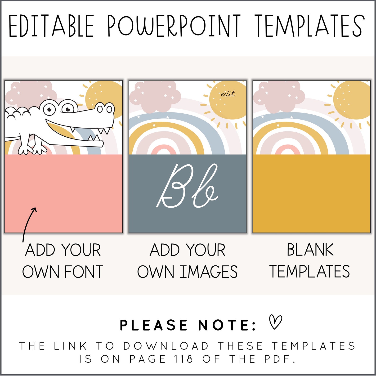 Cursive Alphabet Posters Boho Rainbow Classroom Cursive - Etsy