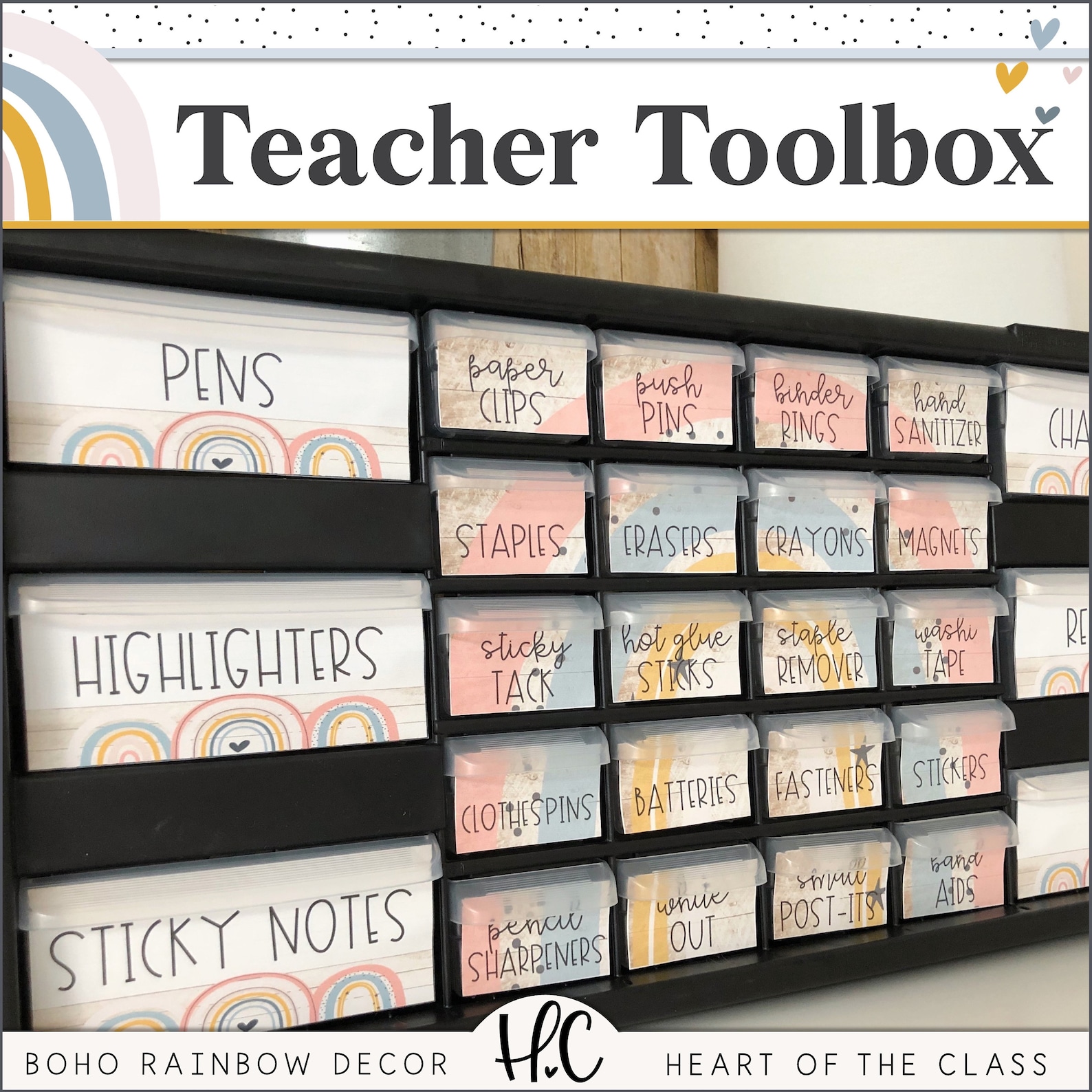 Teacher Toolbox Editable Teacher Toolbox Labels Toolbox for Classroom ...
