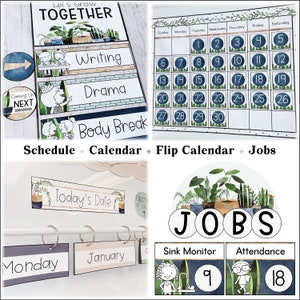 Modern Boho Classroom Decor Bundle | Editable Classroom Decor Bundle ...