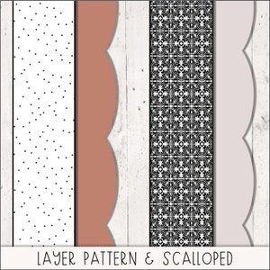 Printable Classroom Borders | Modern Boho Bulletin Board Borders for ...