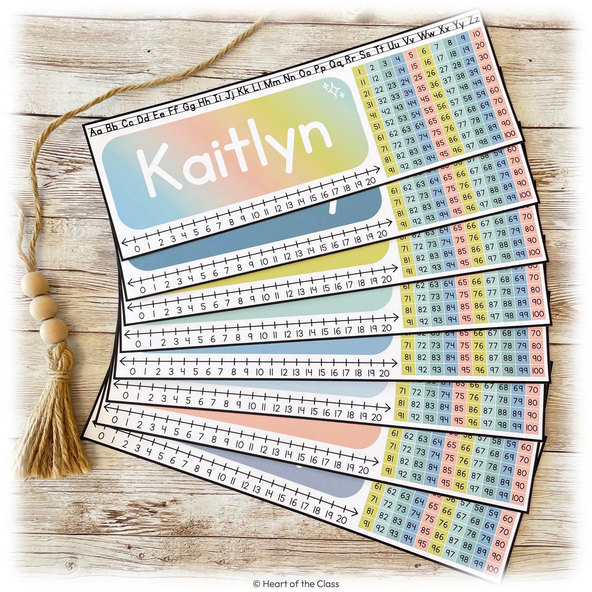 Student Desk Name Tags Editable Labels | Desk Name Plates With Alphabet ...