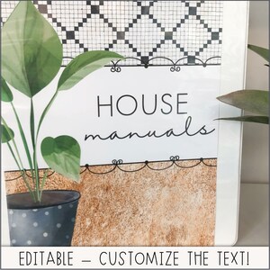 Binder Covers and Spines | Boho Plants Classroom Decor | Editable ...