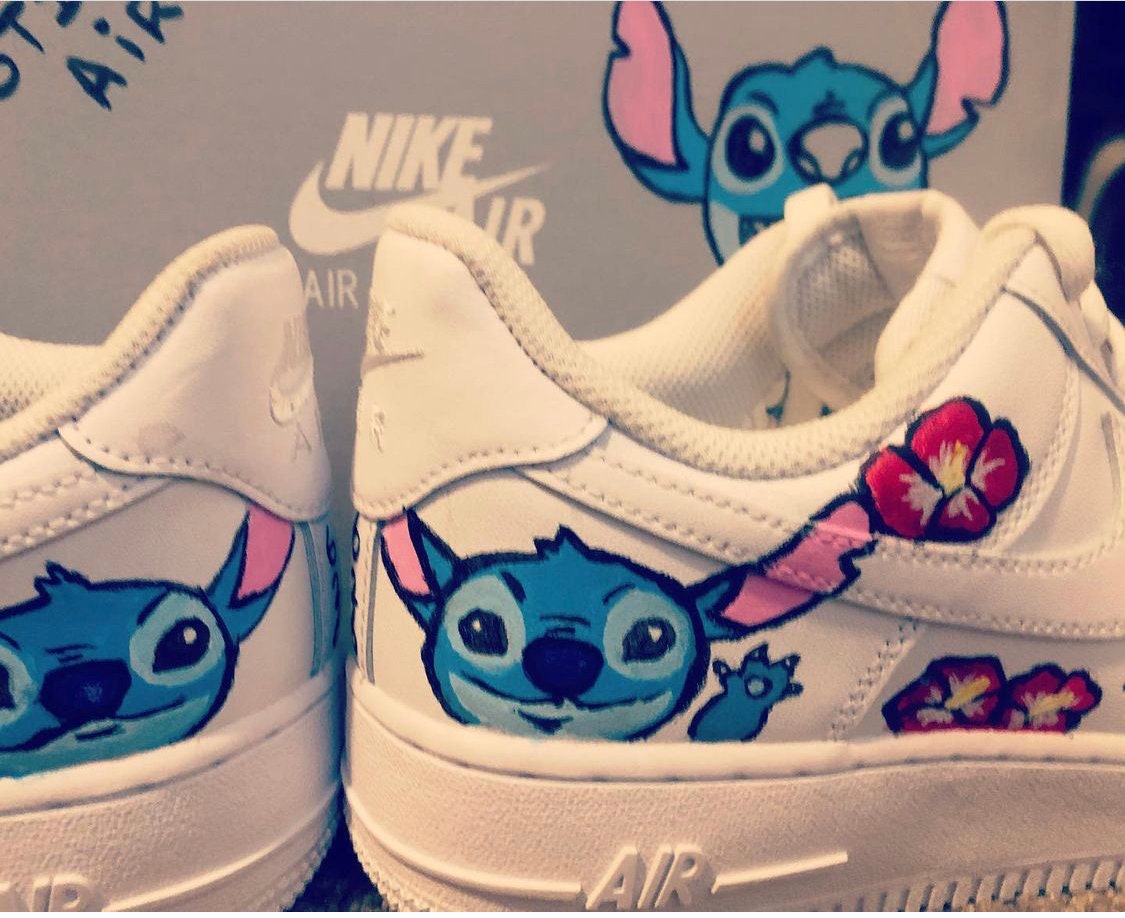 Stitch X Air Force - Etsy