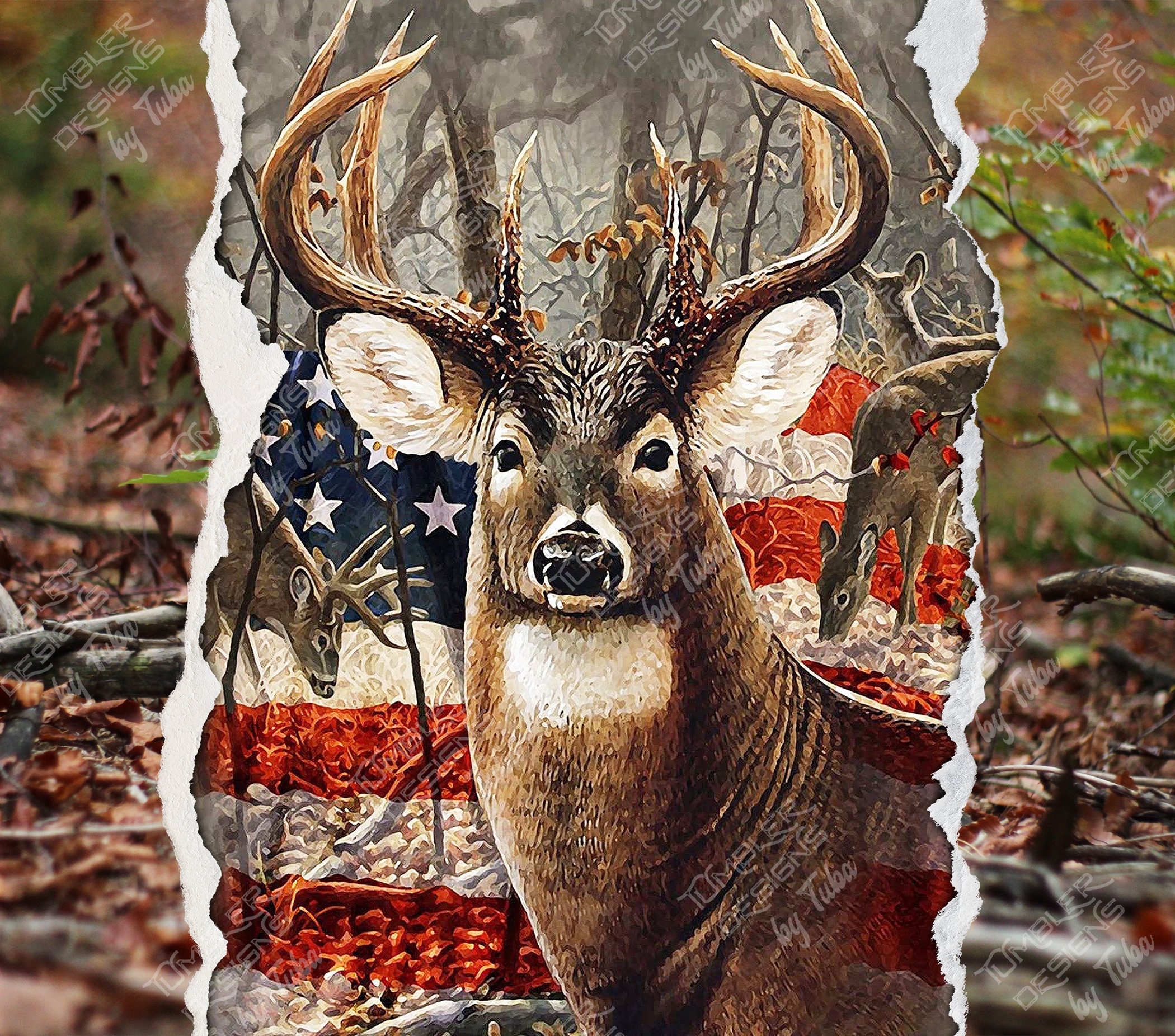 Deer Hunting Tumbler Wrap PNG, Camo Hunt 20 Oz Skinny Tumbler ...