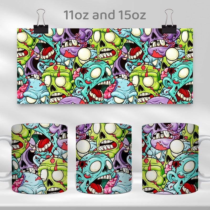 Zombie Handmade Mug - Etsy
