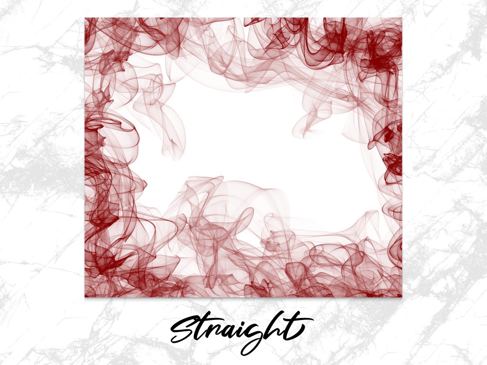 Maroon Smoke Tumbler Png, Maroon White 20 Oz Skinny Tumbler Wrap ...