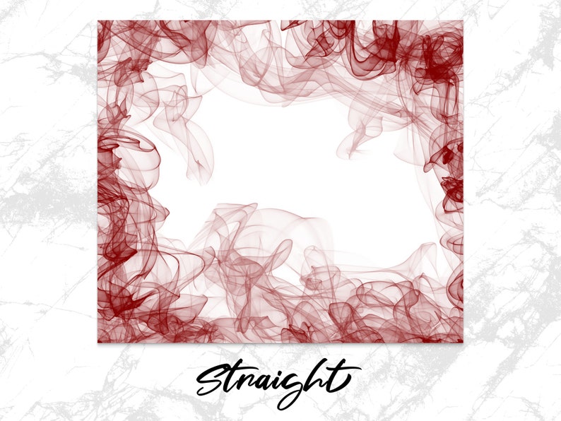 Maroon Smoke Tumbler Png, Maroon White 20 Oz Skinny Tumbler Wrap ...