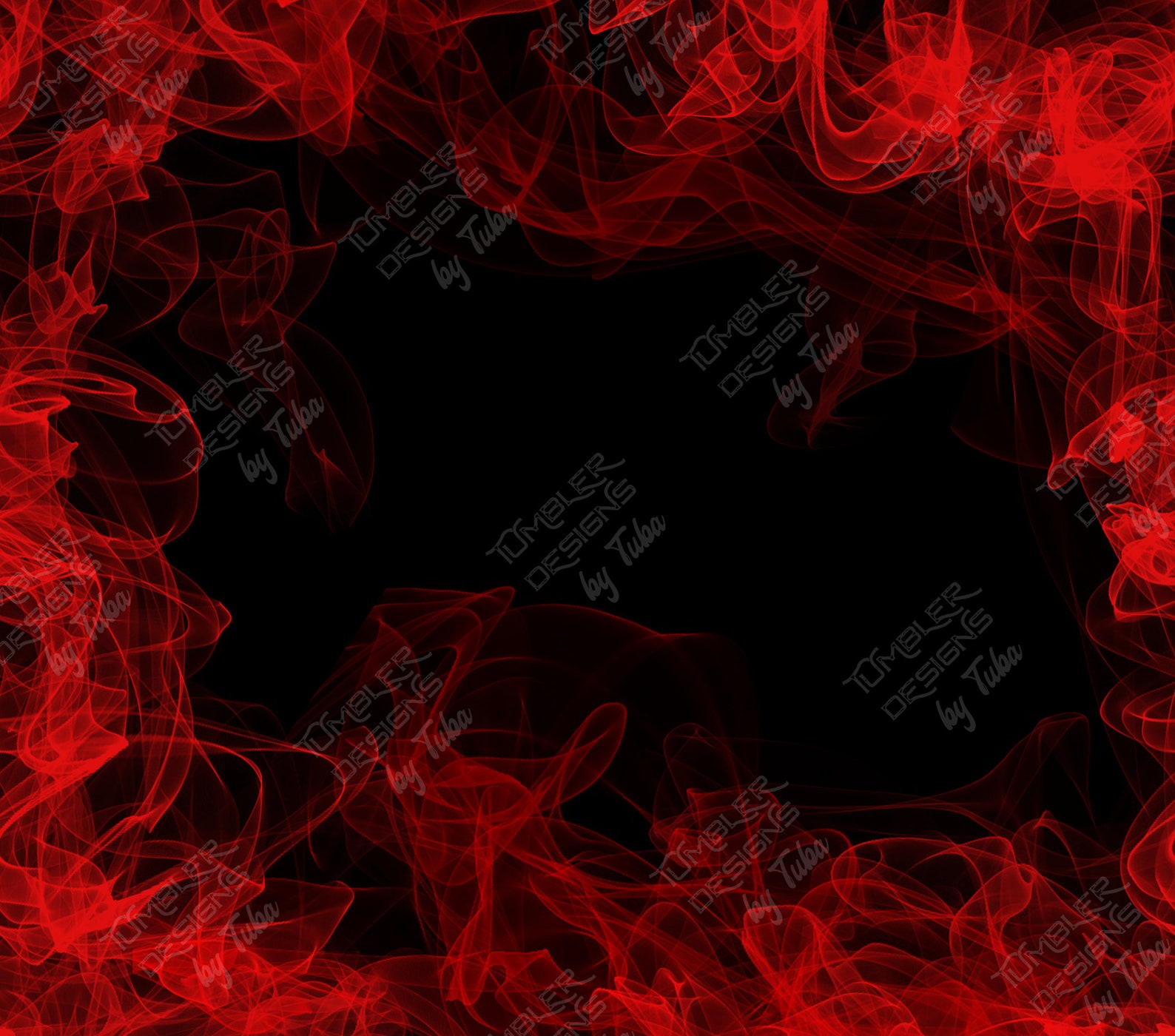 Red Smoke Tumbler Png, 20 Oz Skinny Tumbler Wrap Sublimation Design ...