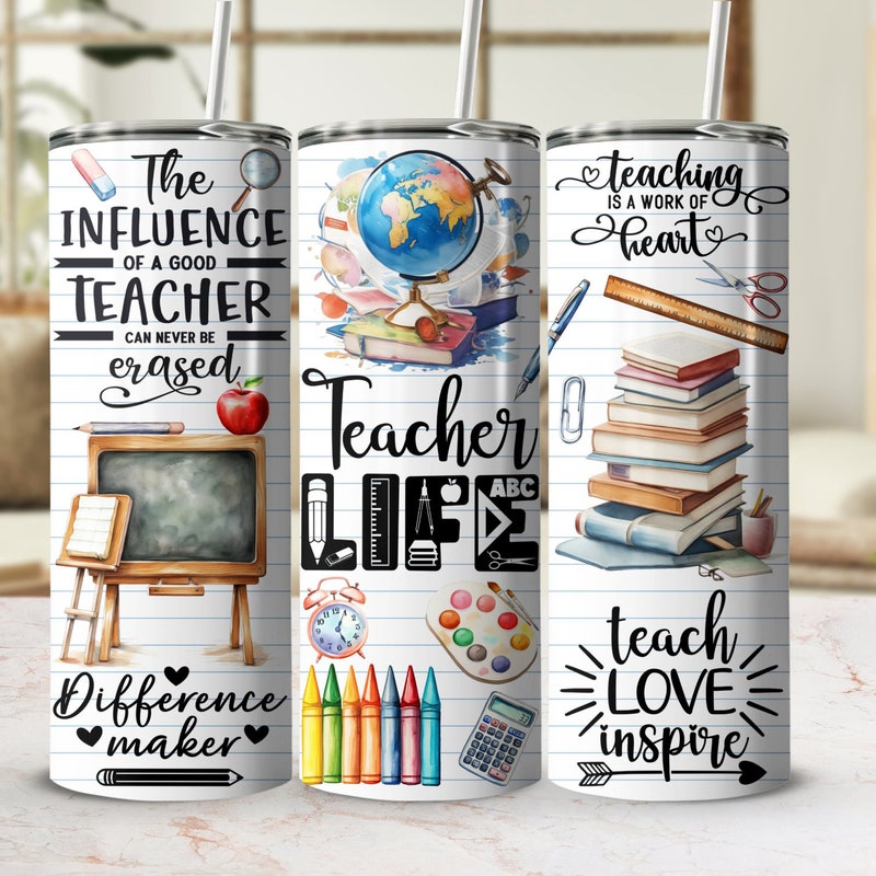 Teacher Tumbler - Etsy
