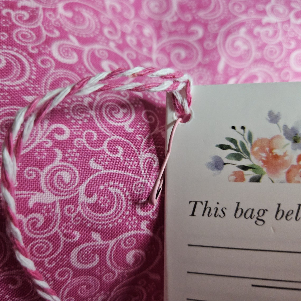 Cross Stitch Project Tags, Project Bag ID, Pattern Name, Stitching ...