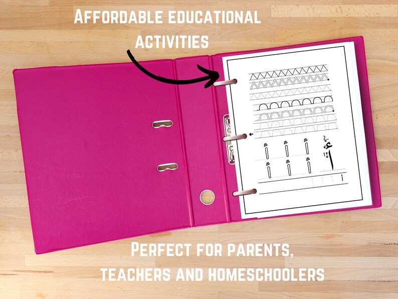 Arabic Handwriting Practice/learn Arabic/letter Recognition/arabic Busy ...