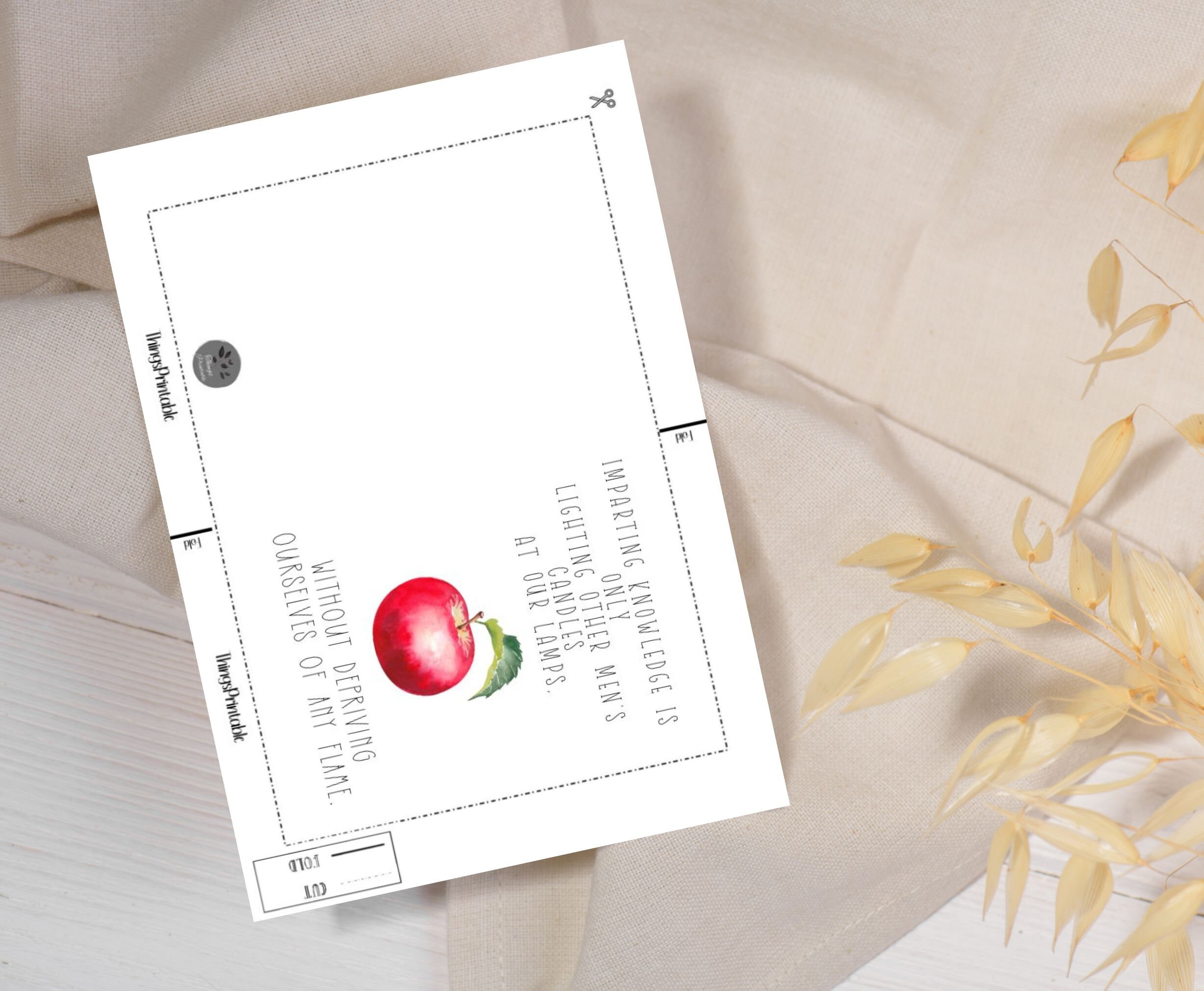 Teacher Retirement Card, Card From Student, Printable With ...