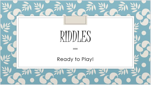 Trivia Game Powerpoint for Zoom Ice Breaker Games - Etsy