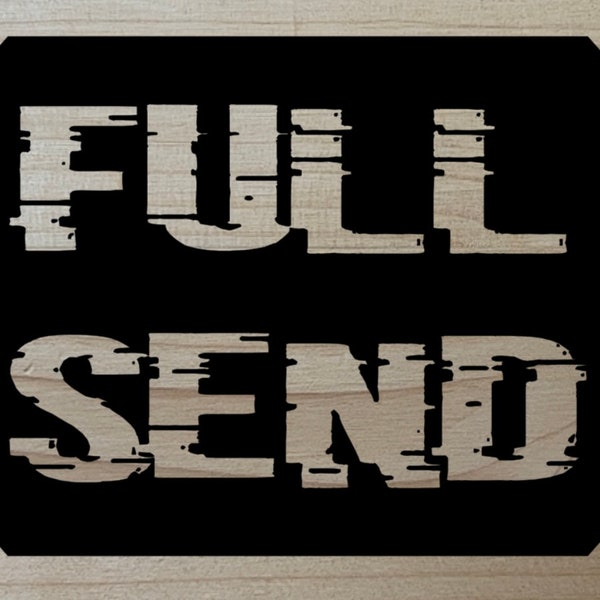 Full Send Sticker - Etsy