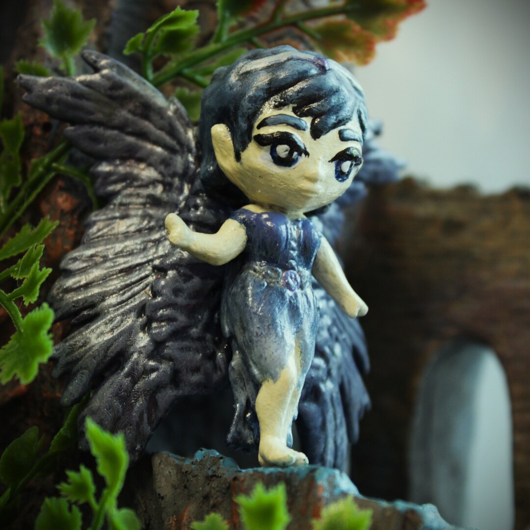 Miniature Dark Fairy (downloadable .stl File) - Etsy