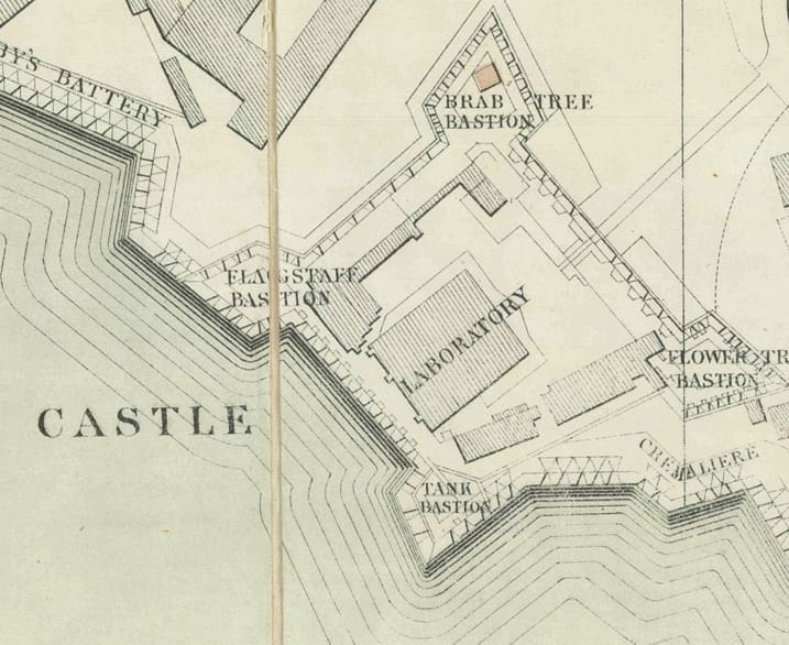 Map of the Fort of Bombay 1855 Digital (mumbai, India) - Etsy