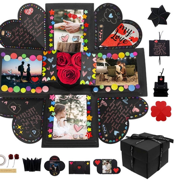 Love Exploding Box - Etsy