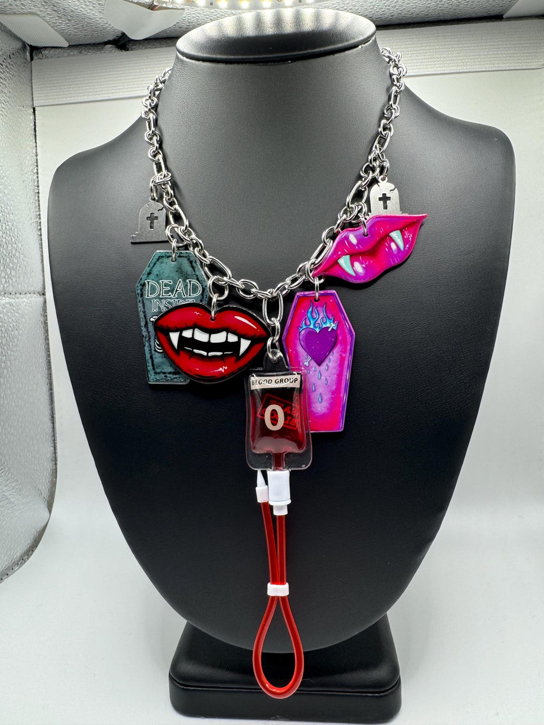 Vampires Thirst Necklace - Etsy