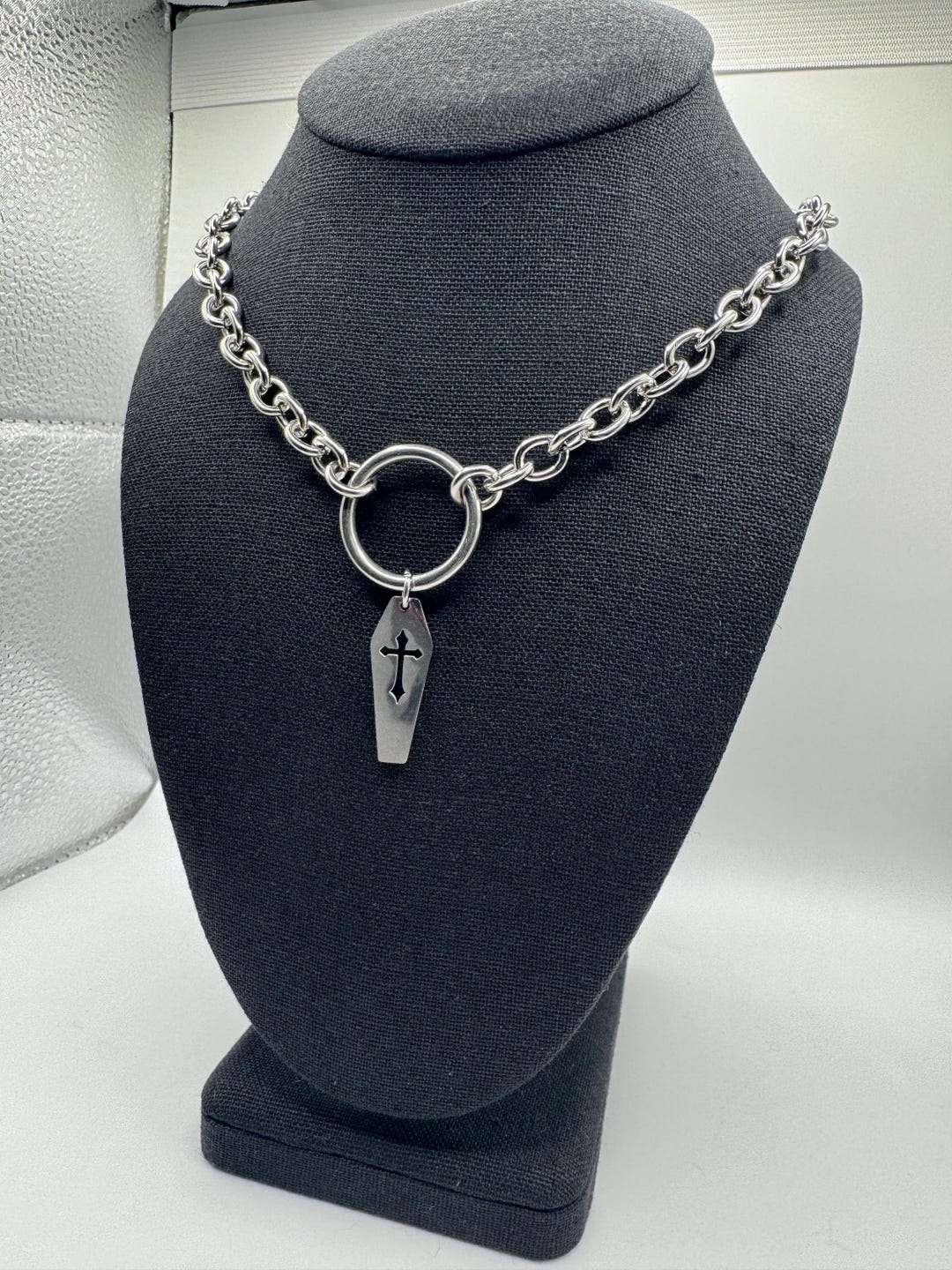 Vampires Coffin Chain Necklace - Etsy