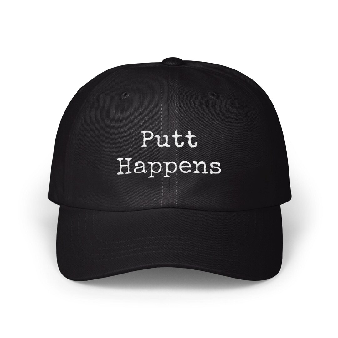 Putt Happens Dad Cap, Funny Golf Hat - Etsy