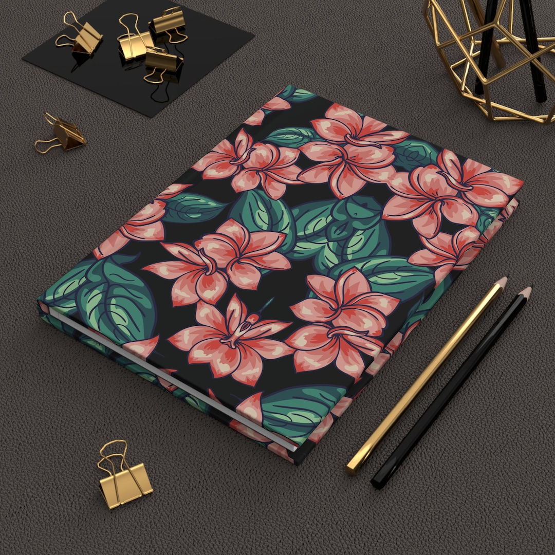 Floral Design, Floral Decor Journal Book - Etsy