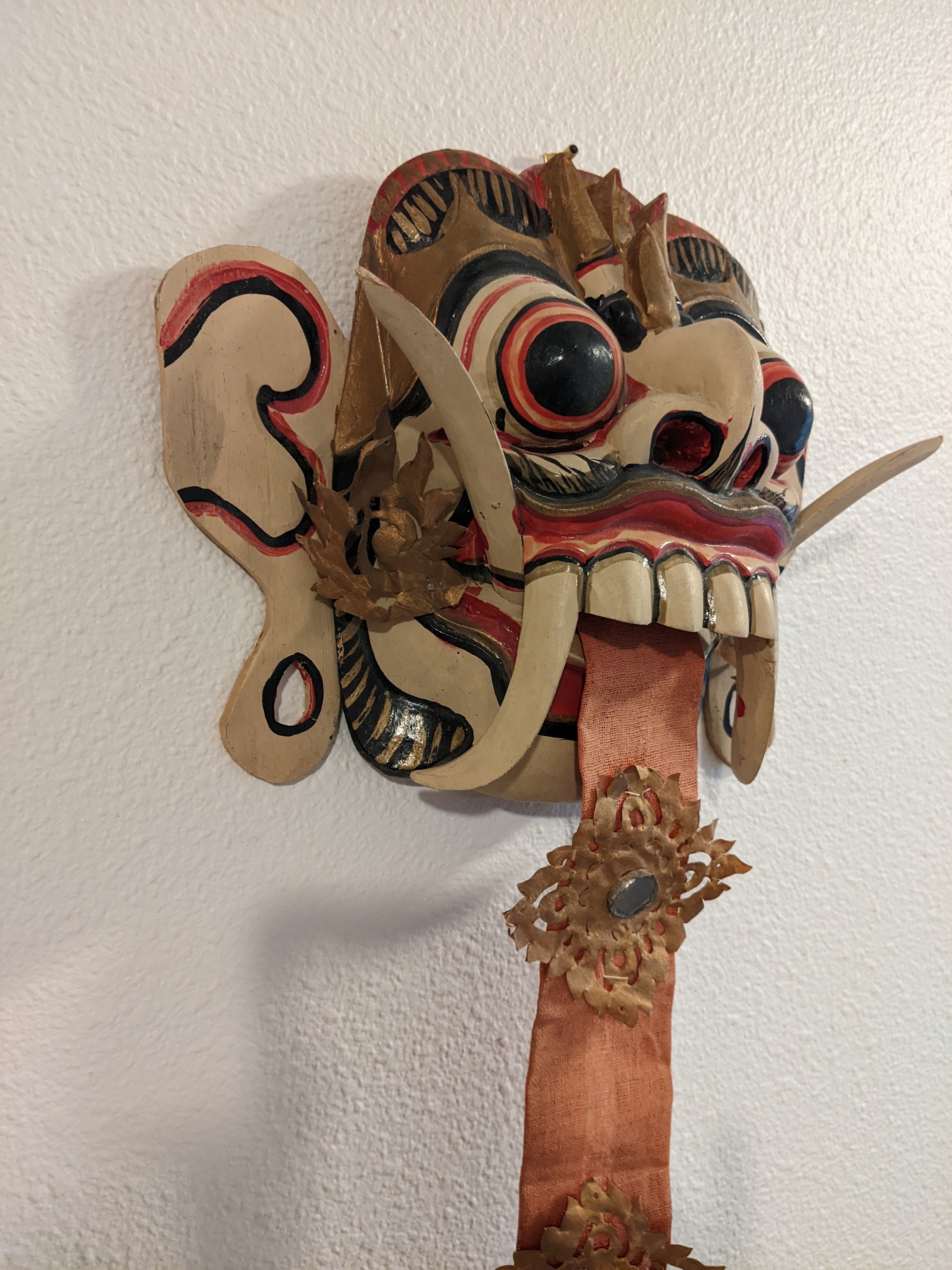 Vintage Rangda Balinese Indonesian Mask - Etsy