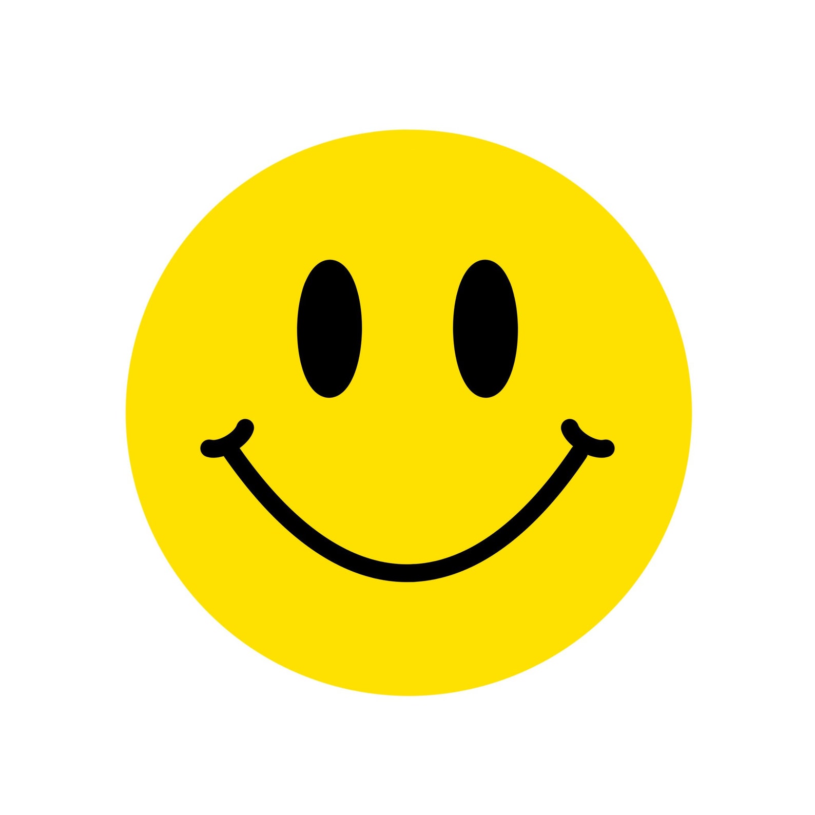 Smiley Face Waterproof Sticker Yellow - Etsy