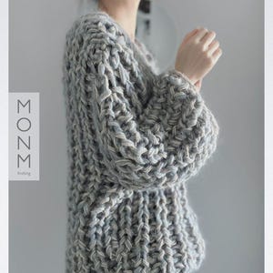 Long Weekend Cardigan - English Knitting Pattern - Etsy