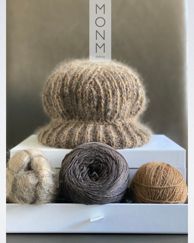 Igloo Hat English Knitting Pattern - Etsy