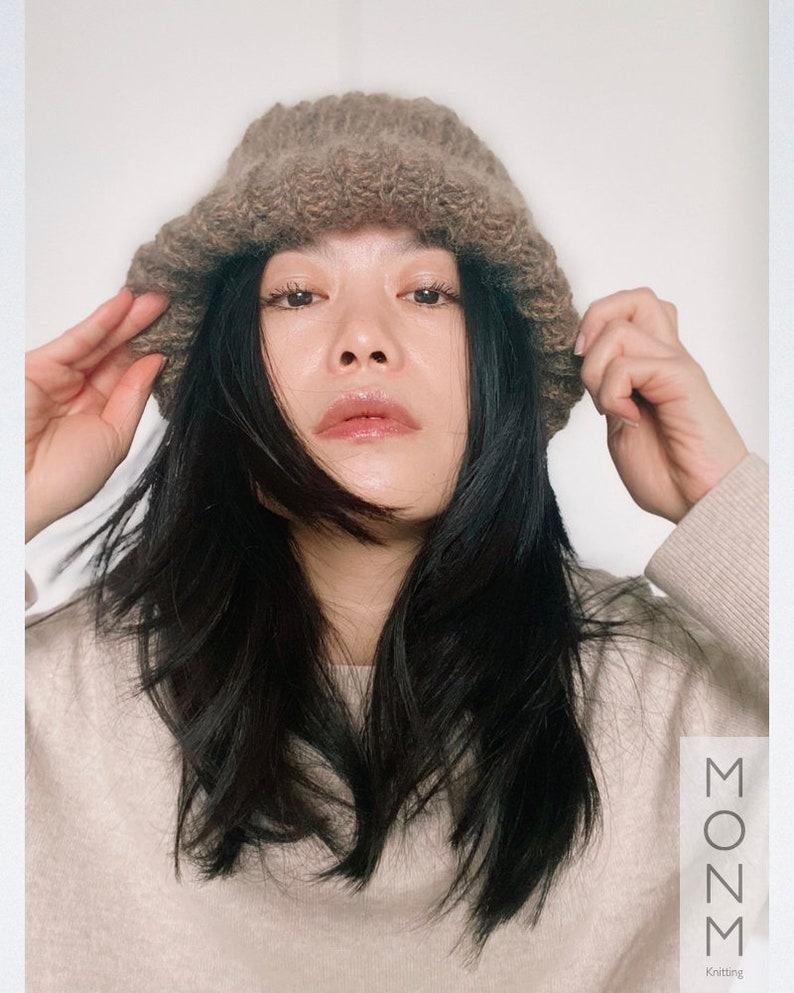 Igloo Hat English Knitting Pattern - Etsy