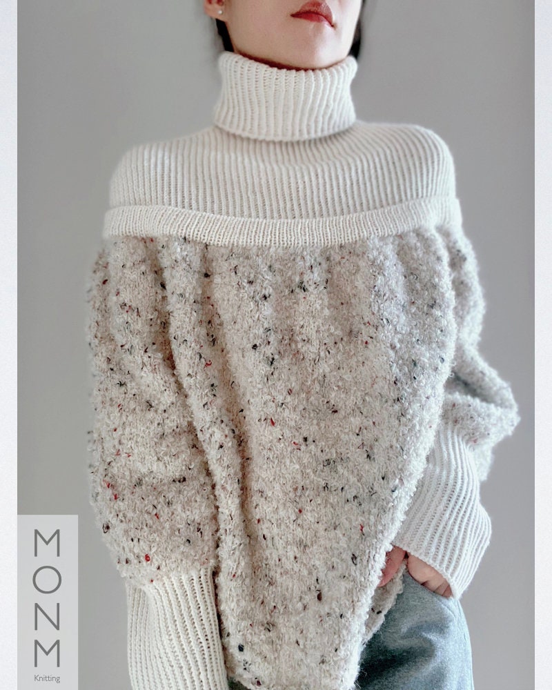 Millie Sweater - English Knitting Pattern - Etsy