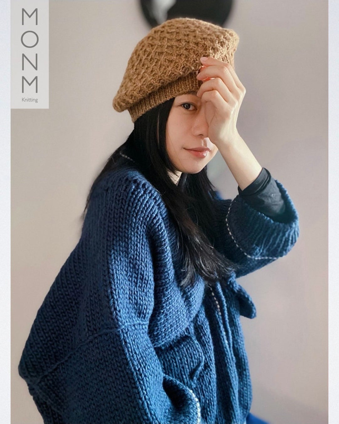 Windmill Beret - English Knitting Pattern - Etsy