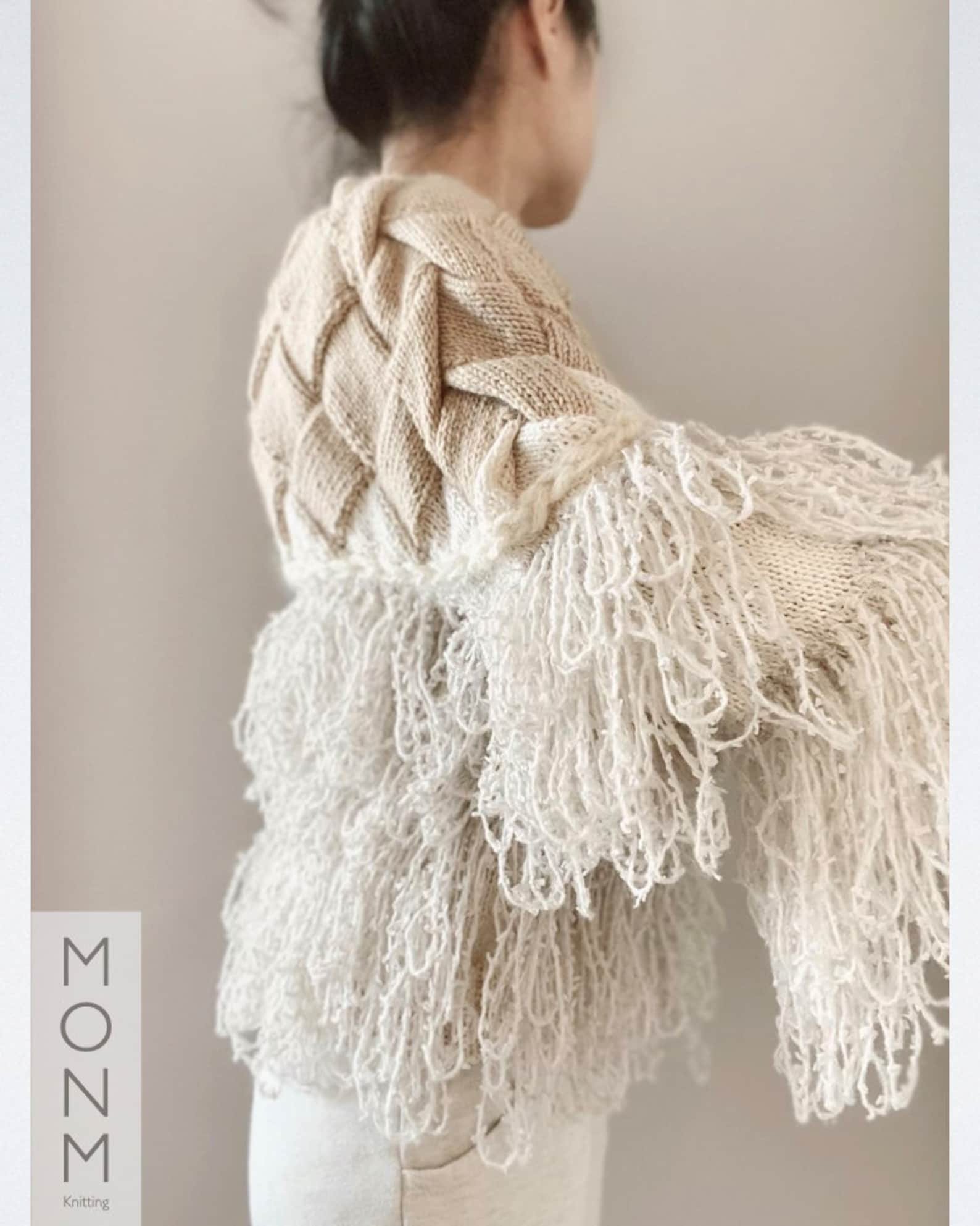 Sakura Jacket - English Knitting Pattern - Etsy