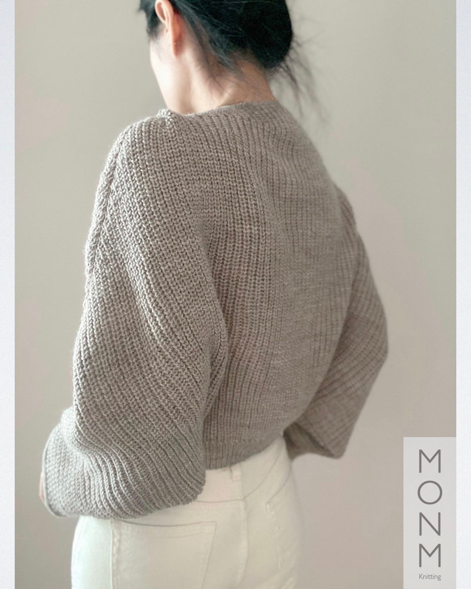 Le Tulip Sweater - English Knitting Pattern - Etsy