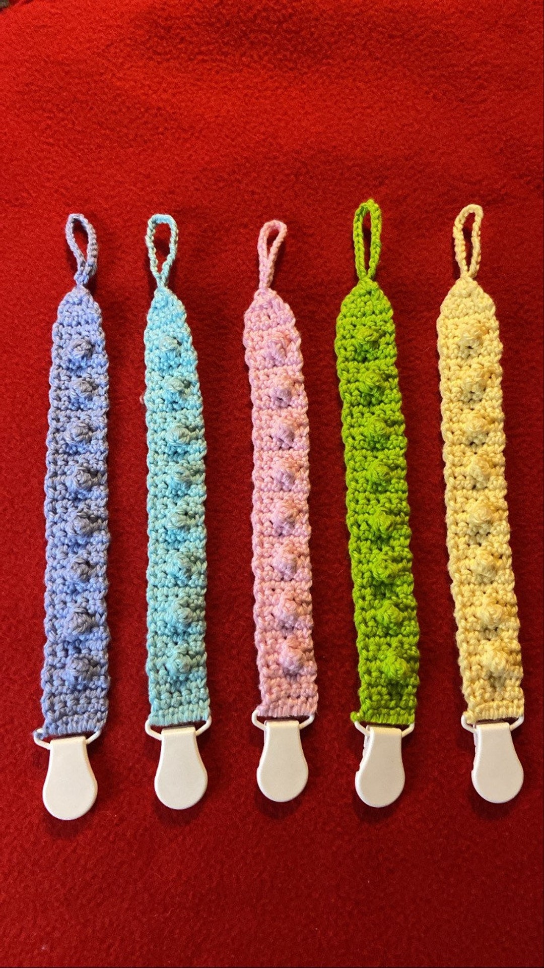 Bobble Pacifier Clips - Etsy