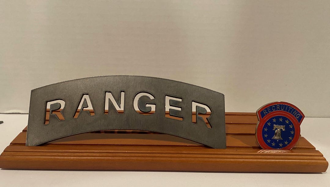 US Army Ranger Steel Sign - Etsy