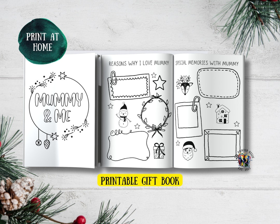 Mummy and Me Christmas Edition, All About Mummy Printable Book ...