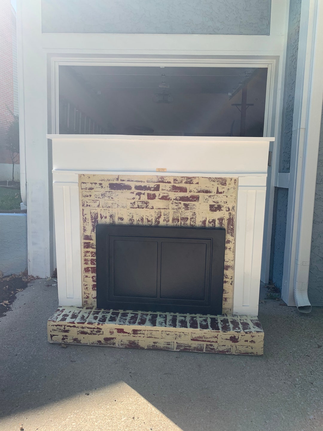 Faux Fireplace Prop - Etsy