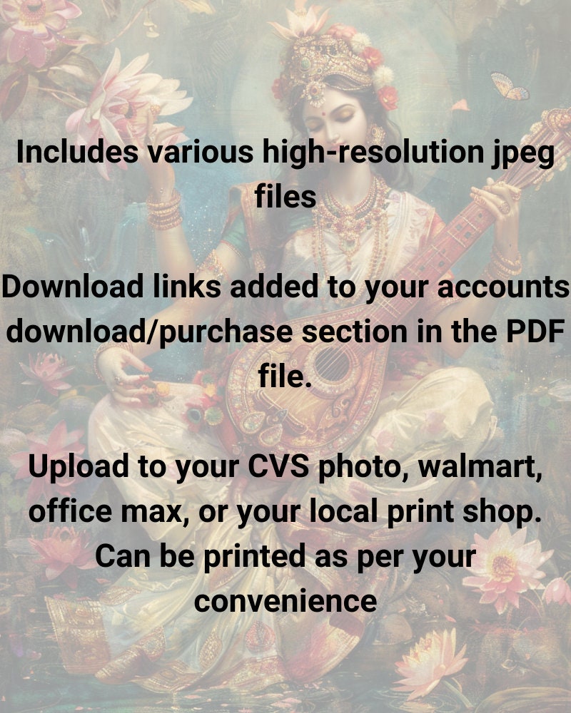 Printable Lord Vishnu Digital Art, Indian Art, Spirtual Gifts ...